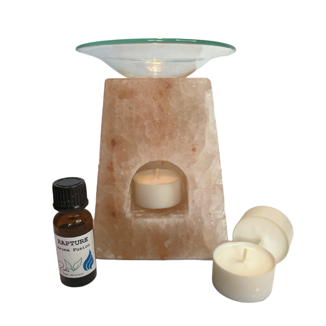 Pyramid Himalayan Rock Salt Burner and Melter – Roots Vegan Skincare